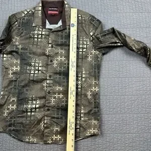 Montero | Shirts | Y2k Montero Shirt Mens Large Brown Button Up Grunge ...